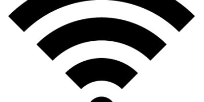 シンプル！wifiなどのワイヤレスのアンテナマークのアイコン